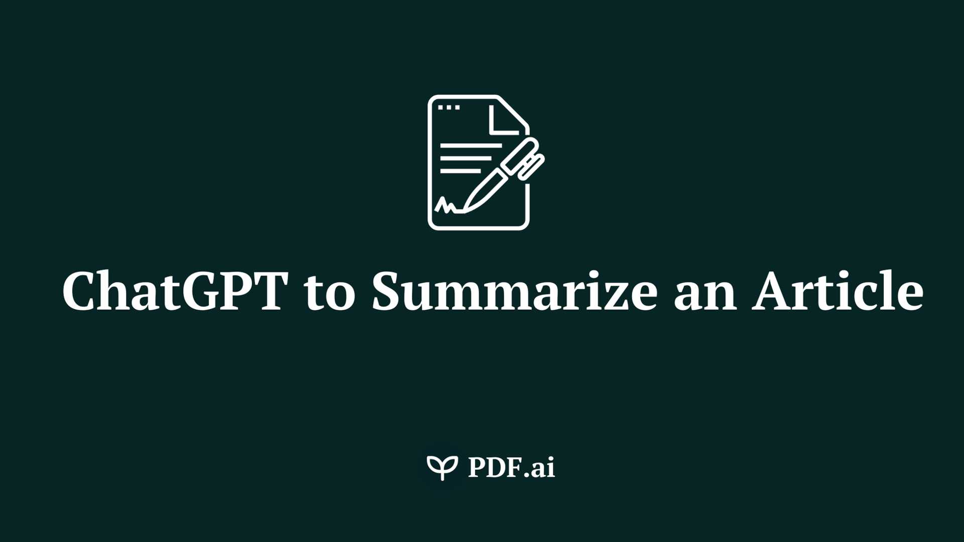 Unlocking ChatGPT's Potential: 10 Tips for Better Summaries - Fusion Chat