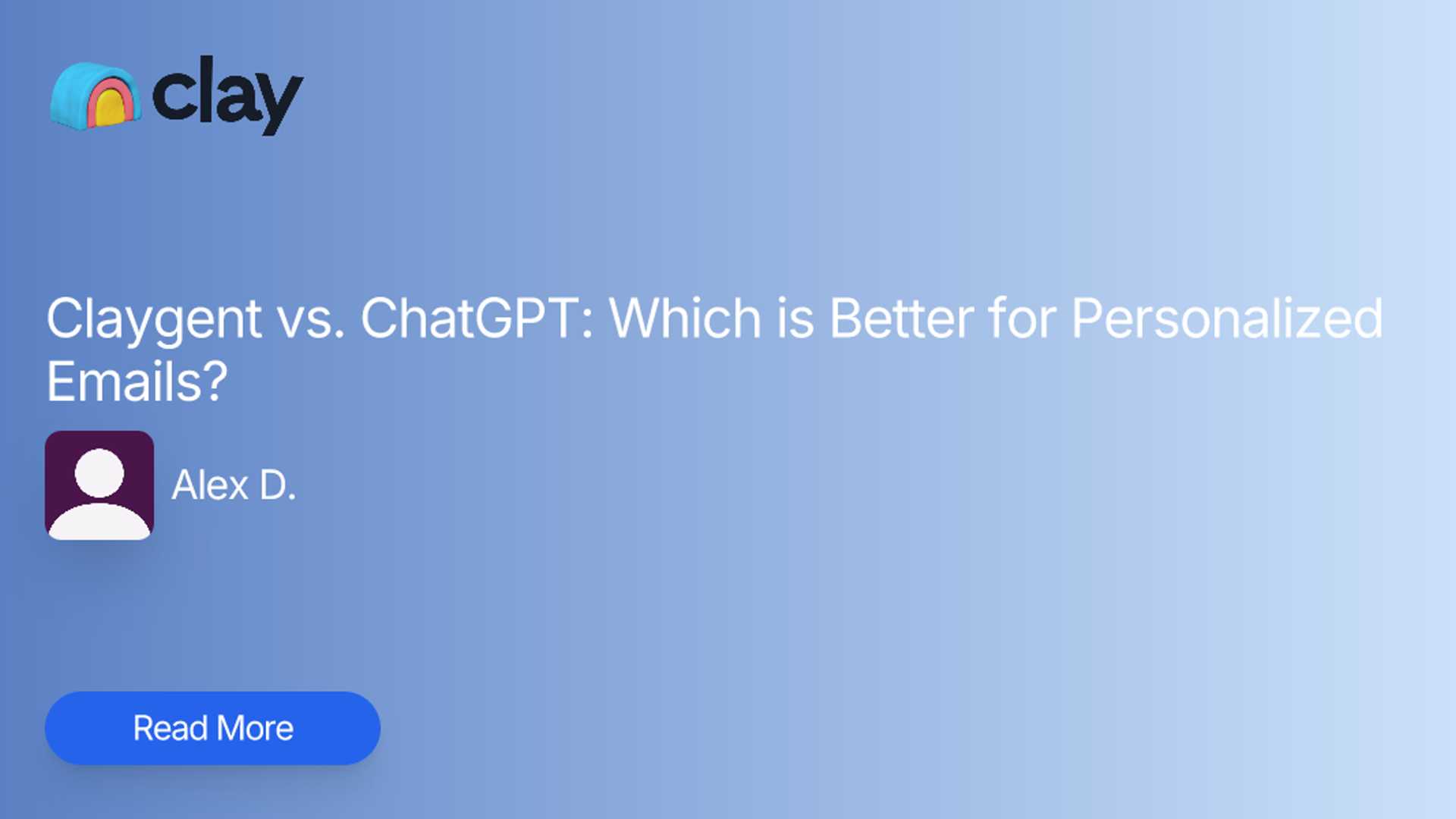 Personalized Emails Made Easy: Claygent vs. ChatGPT - Fusion Chat