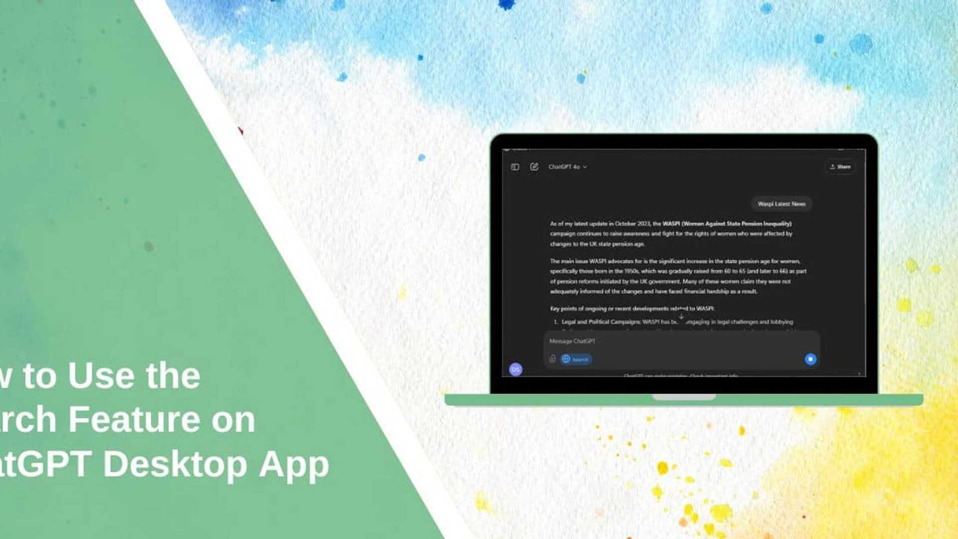 Discover the Power of Search in ChatGPT Desktop App - Fusion Chat