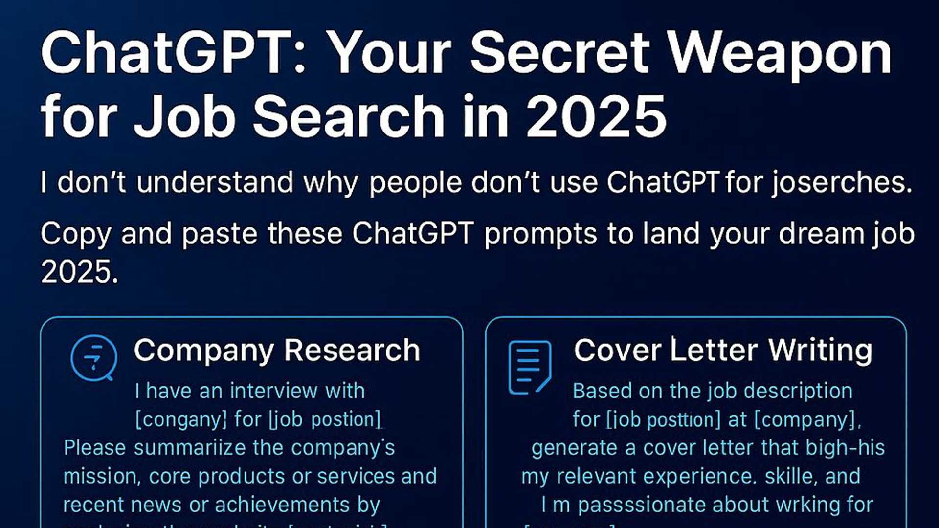Unleashing the Power of ChatGPT in Your Job Search - Fusion Chat