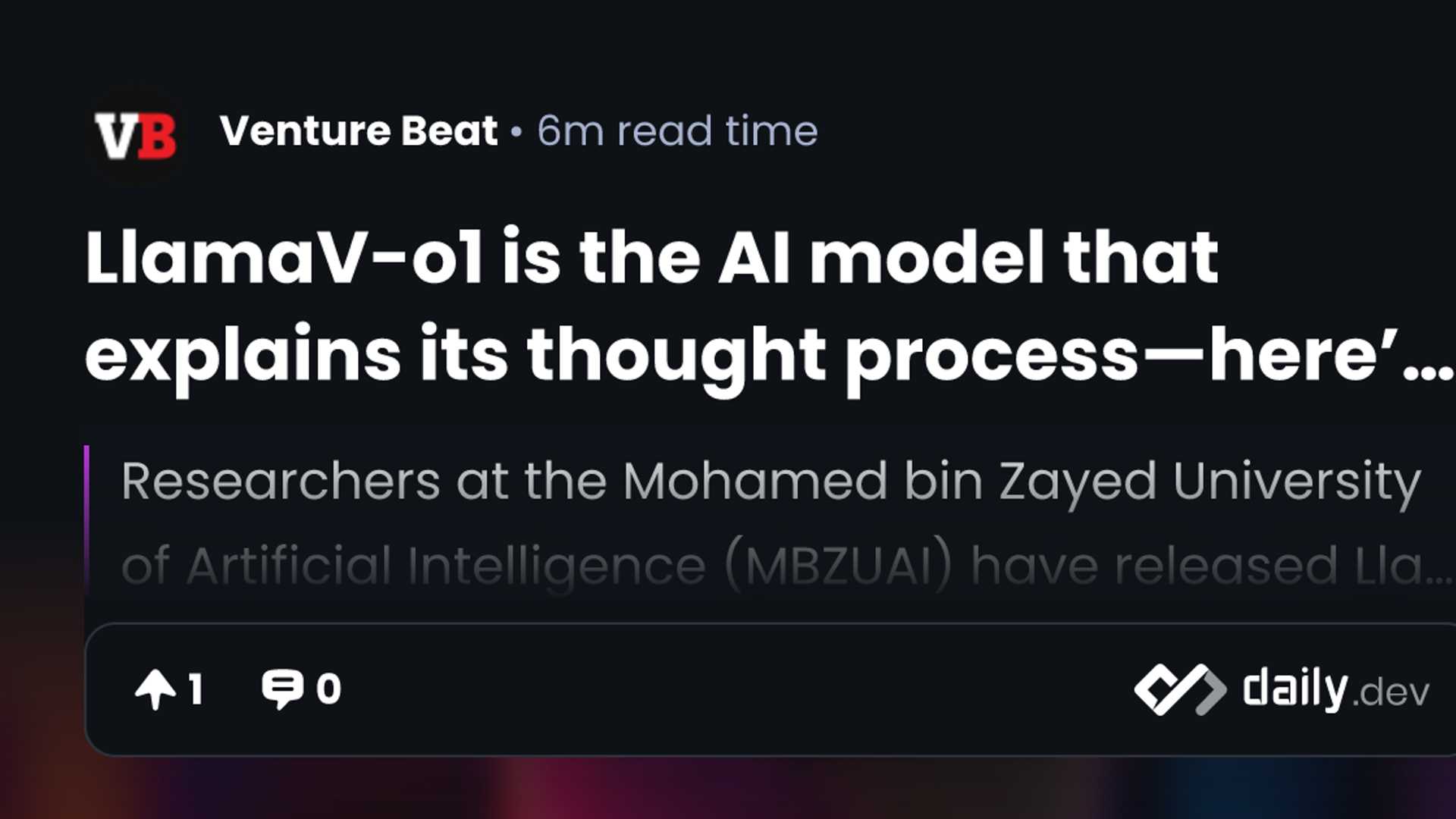 LlamaV-o1: A New Era of AI Transparency and Performance - Fusion Chat