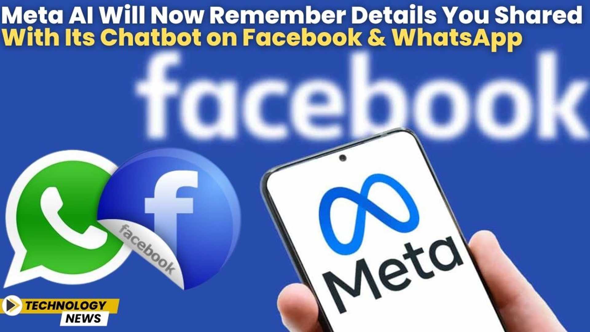 Elevating User Convenience: Meta Introduces Memory Feature for Enhanced AI Chatbot Experience ...