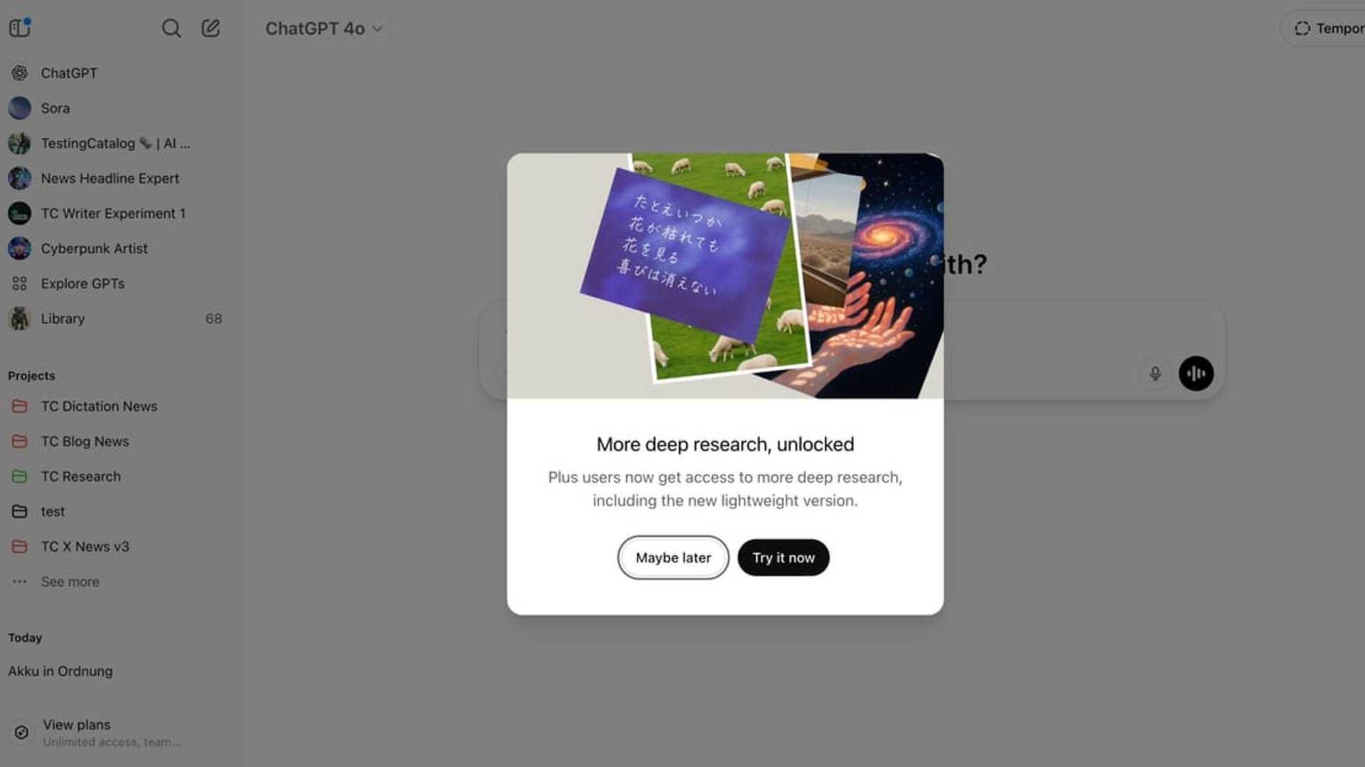 Enhancing ChatGPT: OpenAI Introduces Deep Research Mini Tool - Fusion Chat