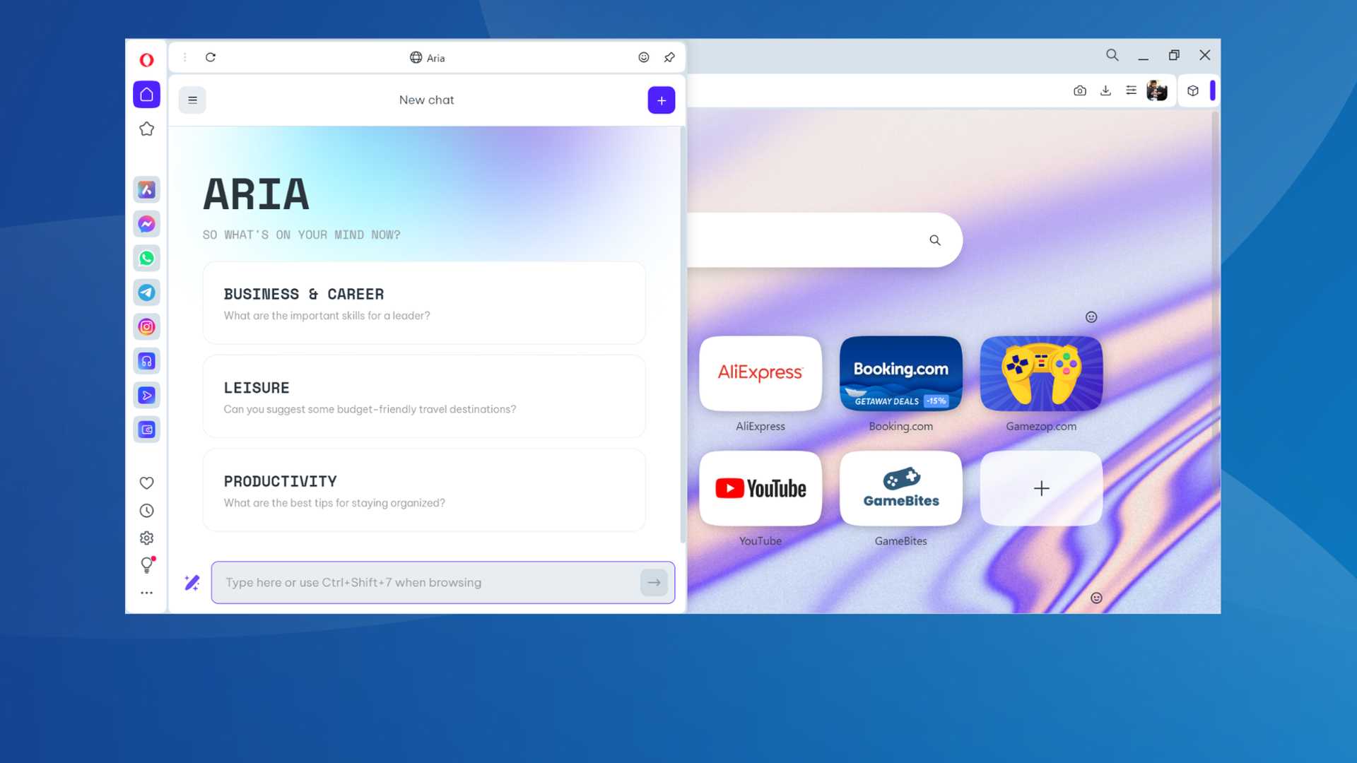 Elevating Browsing with Opera's Aria Browser AI and Google Gemini ...