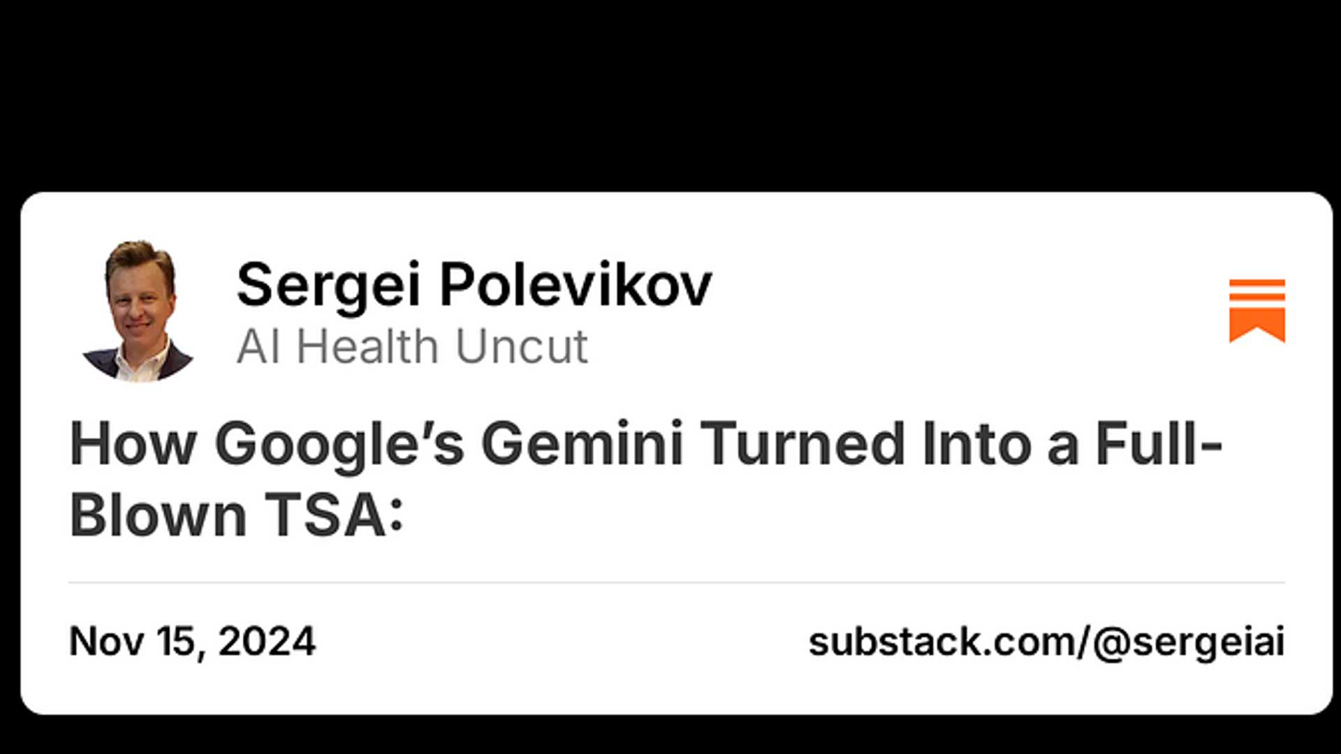 Sergei Polevikov Reveals the Truth Behind Google's Gemini - Fusion Chat