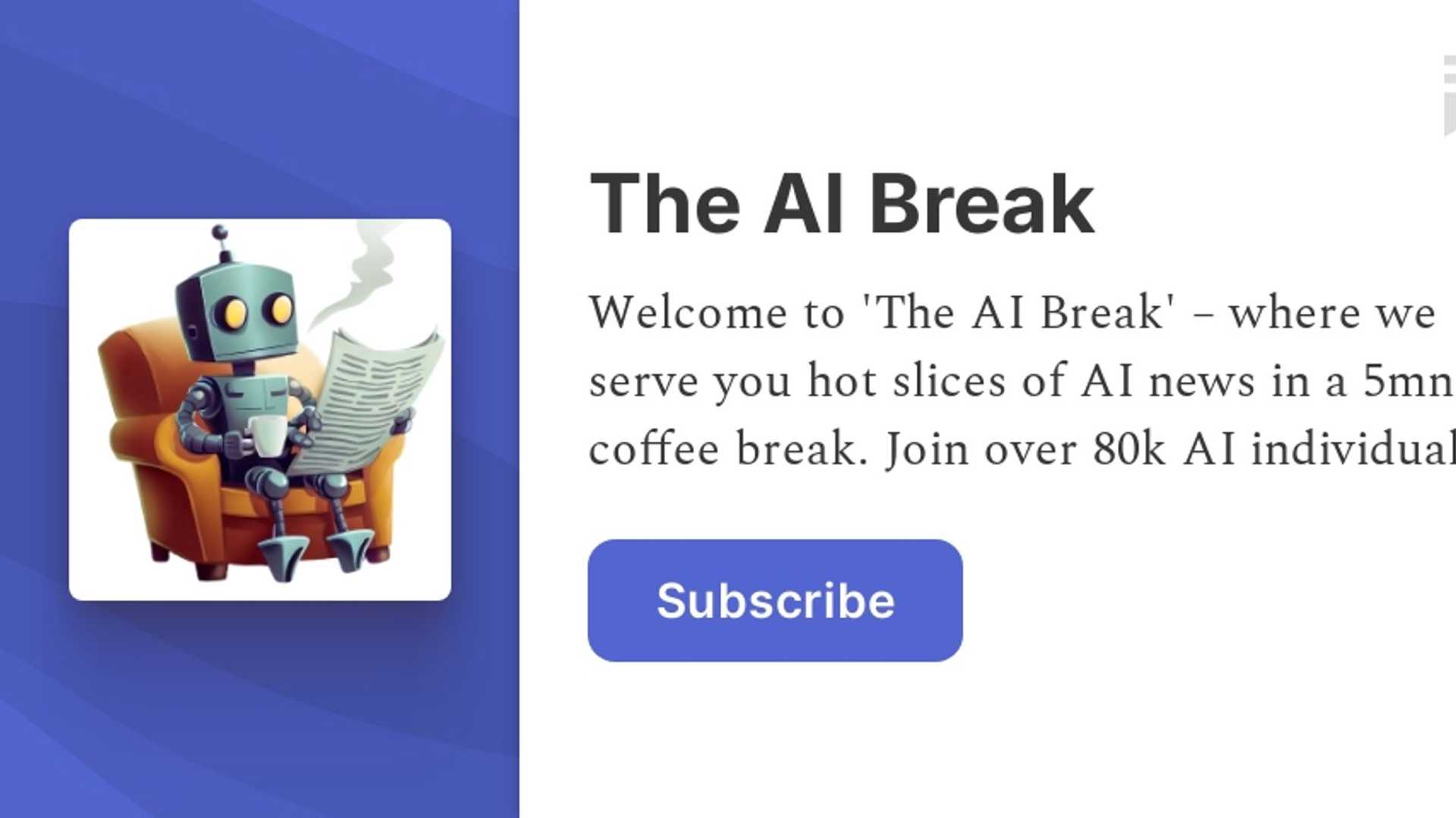 Stay Ahead with The AI Break Newsletter - Fusion Chat