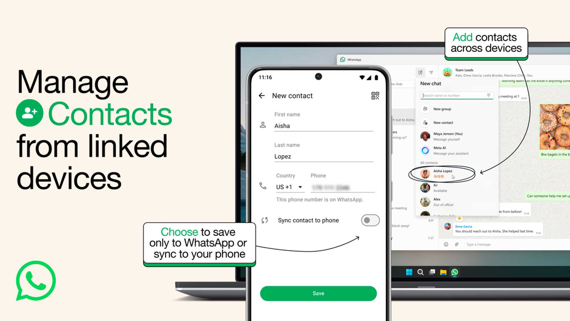 WhatsApp Web and Windows Update: Managing Contacts Made Easy - Fusion Chat